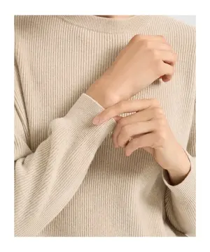 Brunello Cucinelli Cashmere English Rib Knit Sweater