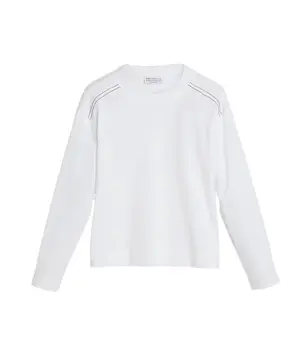 Brunello Cucinelli Monili Cotton T-shirt