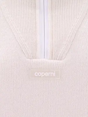 Coperni Logo Patch Half-zip Jumper