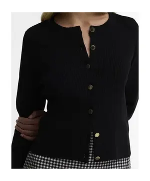 Barbour Button-front Knit Cardigan