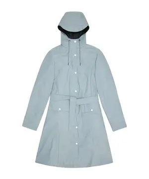 Rains Long-sleeve Casual Jacket - Pool