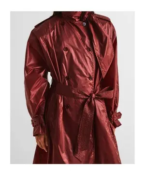 Saint Laurent Trench Coat - Brown
