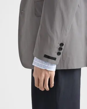 Prada Single-breasted Cotton Jacket
