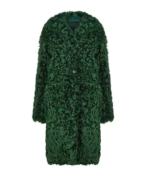 Prada Midlength Plush Coat
