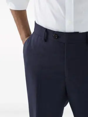 Brunello Cucinelli Straight-leg Cashmere Trousers