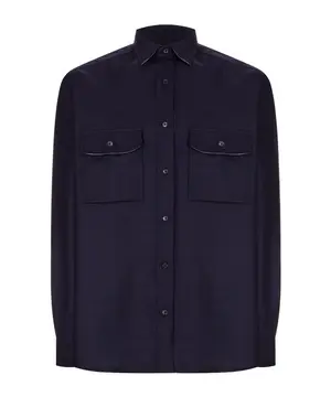 Brioni Long-sleeved Shirt - Black