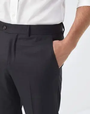 Brunello Cucinelli Tapered-leg Wool Trousers