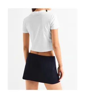Miu Miu Cropped T-shirt