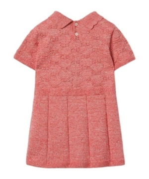 Gucci Baby Gg Cotton Dress