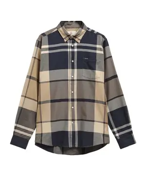 Barbour Dunoon Long Sleeved Shirt - Black