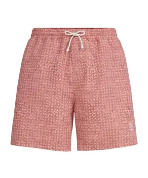 Brunello Cucinelli Printed Swim Shorts - Pink