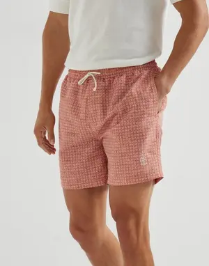 Brunello Cucinelli Printed Swim Shorts