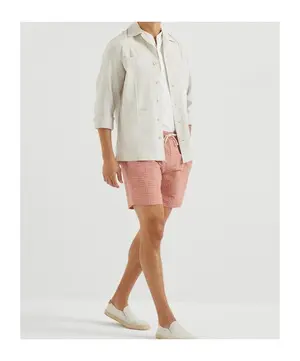 Brunello Cucinelli Printed Swim Shorts