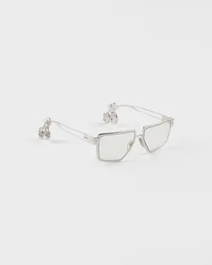 Prada Embellished Full-rim Sunglasses
