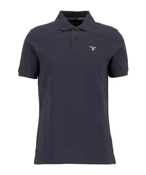 Barbour Short-sleeved Polo Shirt - Navy