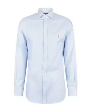 Polo Ralph Lauren Embroidered-logo Striped Shirt