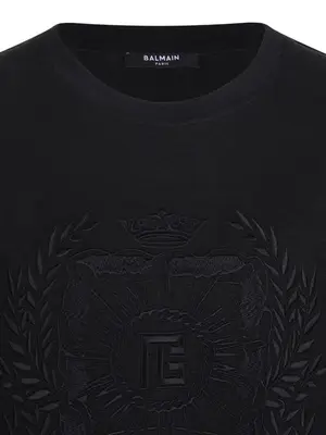 Balmain Logo Crew Neck T-shirt