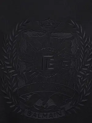 Balmain Logo Crew Neck T-shirt