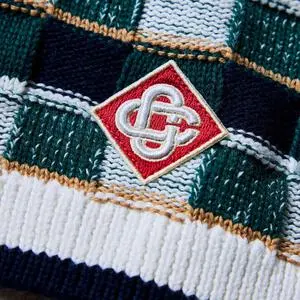 Casablanca Crochet Mosaic Shorts