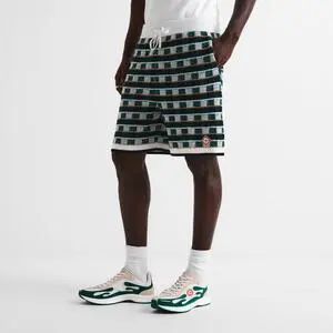 Casablanca Crochet Mosaic Shorts