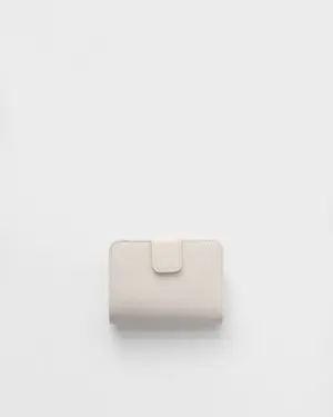 Prada Small Saffiano-leather Snap Wallet