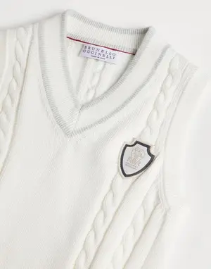 Brunello Cucinelli Cotton Knitted Vest