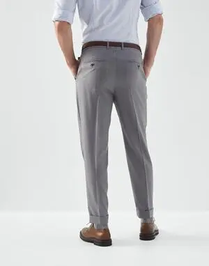 Brunello Cucinelli Tapered-leg Tailored Trousers