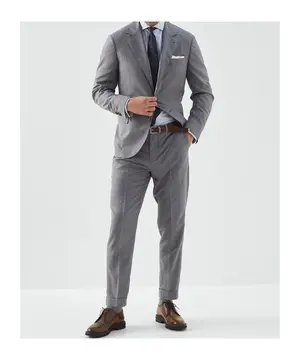 Brunello Cucinelli Tapered-leg Tailored Trousers
