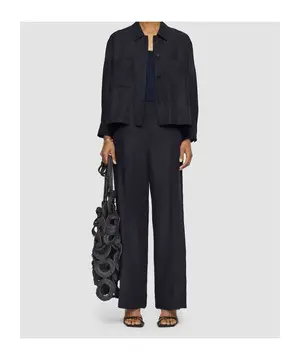 JOSEPH Elastic Waist Full Length Trousers