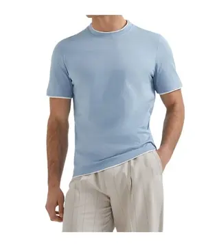 Brunello Cucinelli Layered-effect Crewneck T-shirt - No