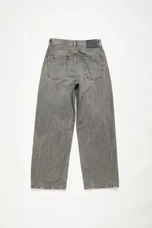 Acne Studios 1981 Logo-patch Wide-leg Denim Trousers