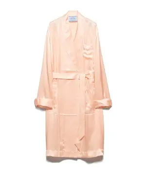Prada Silk Robe - Peach