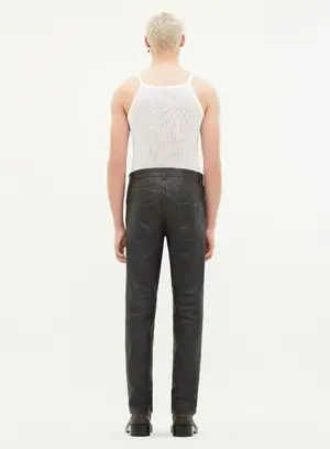 COURREGES Courrèges Contrast Mesh Tank Top