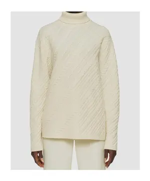 JOSEPH Cable Knit Turtleneck Sweater