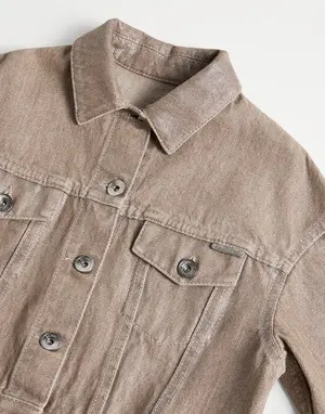 Brunello Cucinelli Long Sleeve Denim Jacket