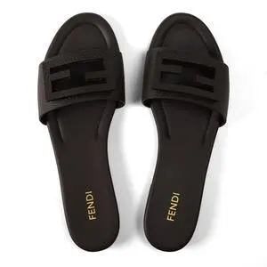 Fendi Solid Color Slippers