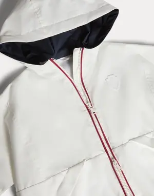 Brunello Cucinelli Hooded Logo Zip-up Jacket