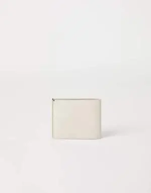 Brunello Cucinelli Logo-debossed Leather Wallet