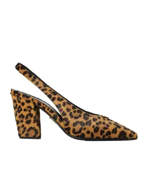 PRADA Leopard Print Highheeled Shoes 