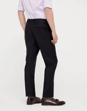 Brunello Cucinelli Tapered-leg Wool Trousers