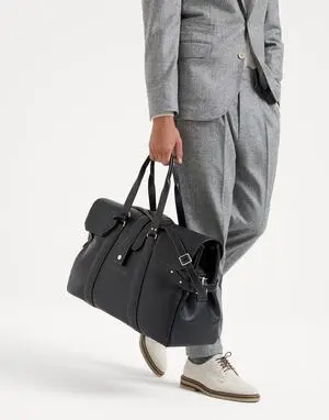 Brunello Cucinelli Weekender Country Holdall Bag
