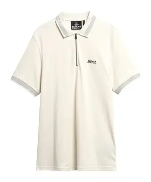 Barbour Short-sleeved Polo Shirt - White