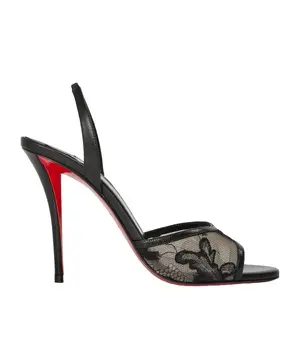 CHRISTIAN LOUBOUTIN Solid Color Highheeled Shoes - Black