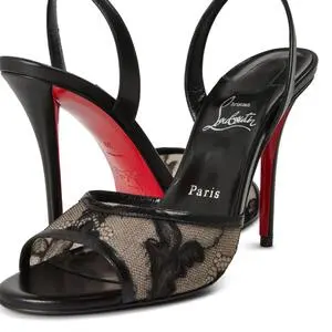 CHRISTIAN LOUBOUTIN Solid Color Highheeled Shoes