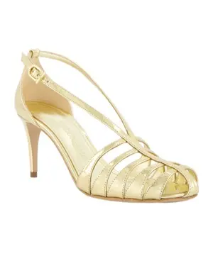 FERRAGAMO Crossover-strap Stiletto Sandals