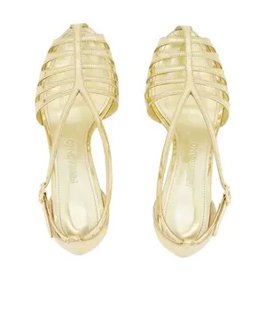 FERRAGAMO Crossover-strap Stiletto Sandals