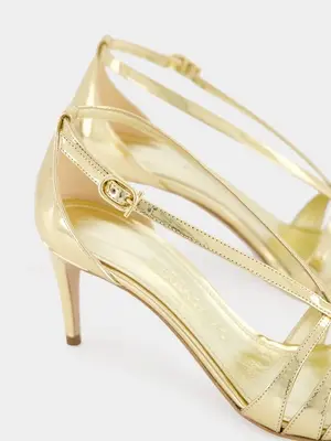 FERRAGAMO Crossover-strap Stiletto Sandals