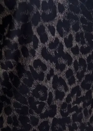 Essentiel Antwerp Leopard Print Turtleneck Top