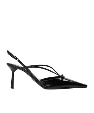 Prada Solid Color Sandals - Black