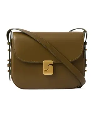 Soeur Flap Shoulder Bag - Brown